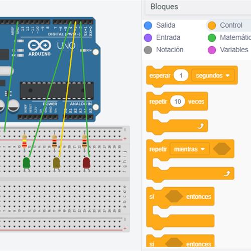 Voluntariado Virtual | Profesor programación arduino bloques